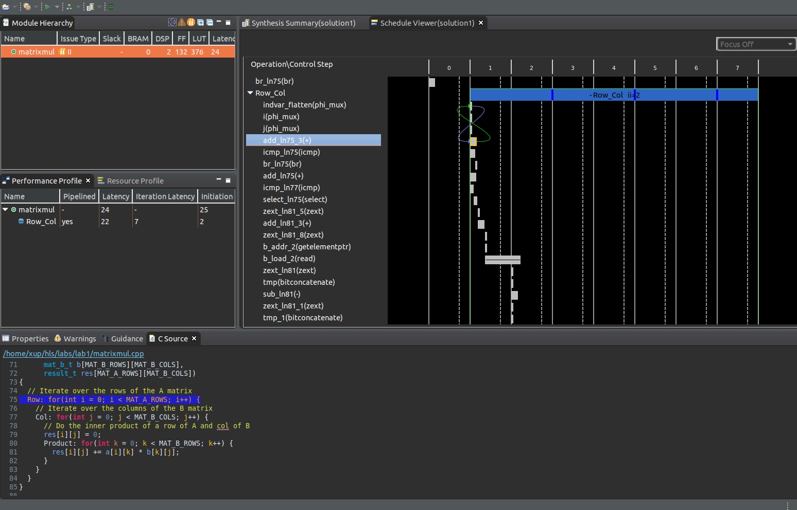 Vitis HLS Design Flow Lab | High Level Systhesis Design Flow