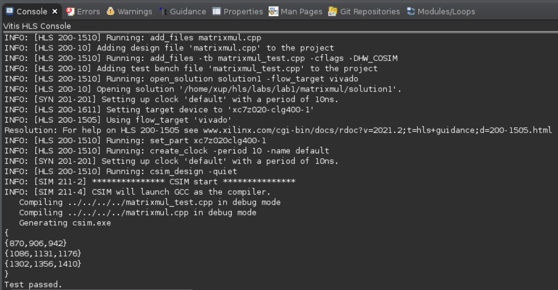 Vitis HLS Design Flow Lab | High Level Systhesis Design Flow